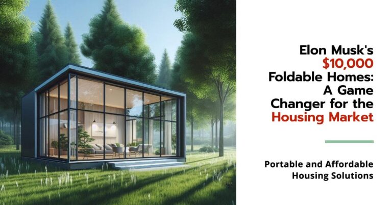 Elon Musk's $10,000 Homes: A Game Changer for the Housing Market?