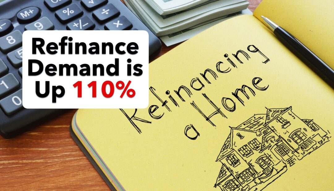 Interest Rate Drop Sparks Mortgage Refinance Surge Compared to Last Year