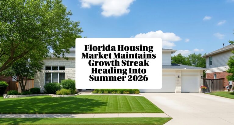 Florida Housing Market Maintains Growth Streak Heading Into Summer 2026